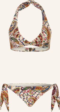 Etro Etro Neckholder-Bikini weiss