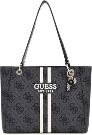 Guess Noelle II Tote Coal Logo