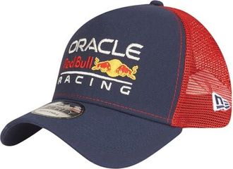New Era A-Frame Snapback Trucker Cap - Red Bull Racing Navy