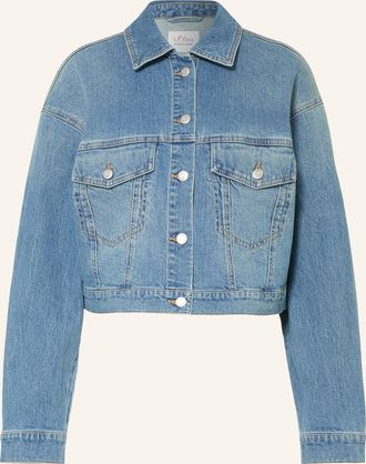 s.Oliver S.Oliver Jeansjacke blau