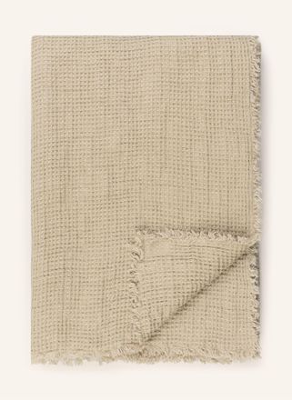 Zoeppritz Leinen-Plaid Honeybee beige