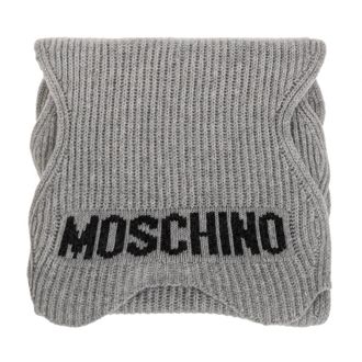 Moschino Logo Schal - - Accessories - unisex - Grau - ONE SIZE