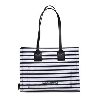 Karl Lagerfeld Ikon Nylon Tote Bag - Femme - Sacs - Multicolore - Taille: ONE Size