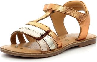 Kickers Jungen M&auml;dchen Diamanto Sandale, Kupfer-Orange, 33 EU