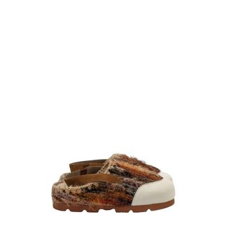 Mou Zueco Winter Bio Wool Back Strap - - Shoes - Damen - Braun - 38 EU
