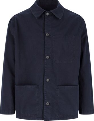 White Sand Button Jacket