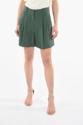 Blaze Shorts aus Leinen mit Bundfalten Blaz&egrave;