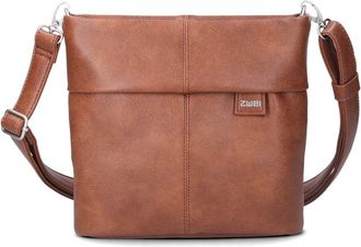 zwei Damen Handtasche Mademoiselle.M M8 Crossbody Bag 3 L Umhängetasche aus Kunstleder mit Geheimfach & Hauptfach mit Reißverschluss, inkl. kurzem & langen