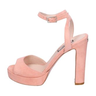 Liu Jo Femme, Chaussures, Rose, Taille: 40 EU Sandales &agrave; Talons Hauts