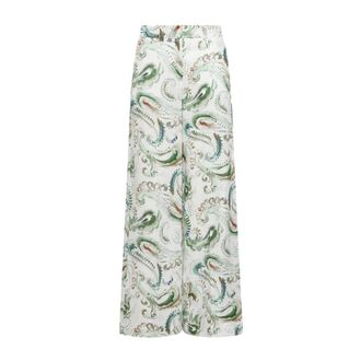 Marella Femme, Pantalons, Multicolore, Taille: 42 FR Pantalon Palazzo