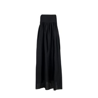 Matteau Maxi Kleider - - Dresses - Damen - Schwarzk - L