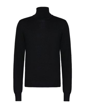 8 by YOOX MERINO WOOL ESSENTIAL ROLL-NECK SWEATER