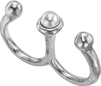 Uno De 50 Damenring | 925er Sterlingsilber | Einheitsgröße - 18,2 mm | Metalllegierung | handgefertigter Schmuck | Hergestellt in Spanien, Einheitsgröße, Metall