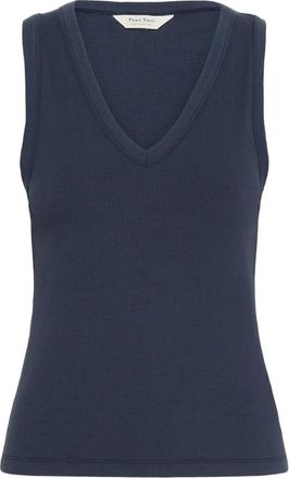 Part Two Femme, Tops, Bleu, Taille: 44 FR D&eacute;bardeur c&ocirc;tel&eacute; apr&egrave;s minuit