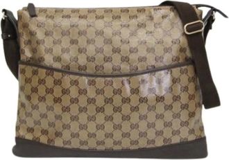 Gucci Pre-owned Toile sacs-gucci - Femme - Pre-owned - Brun - Taille: ONE Size
