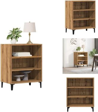 vidaXL Sideboard Artisan-Eiche 57x35x75 cm Holzwerkstoff - Sideboard - Sideboards - Anrichte - Regal