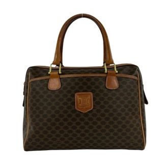 Celine Pre-owned Vintage Boston Bag - Femme - Pre-owned - Brun - Taille: ONE Size