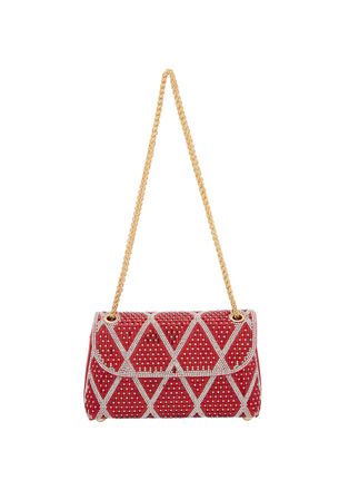 Faina Klappentasche Klappentasche Frauen Rot