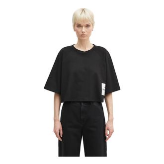 Fiorucci Femme, Tops, Noir, Taille: 40 FR T-Chemises
