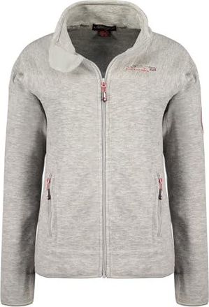 Geographical Norway tyrell lady Polaire Fine Femme Chaude Fermeture Zip - Veste Automne Hiver Printemps Chaud Femmes - Longues Manches Vetement Pull Fourrure Doux Confort