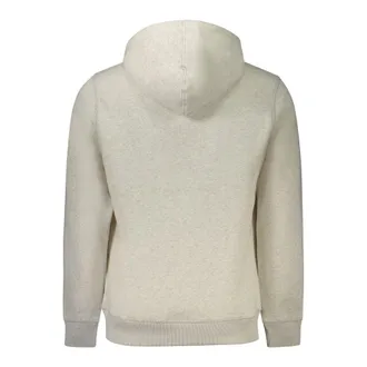 Calvin Klein Cotton-Blend Hoodie - Gray
