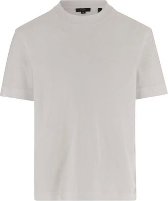 Vince Homme, Tops, Blanc, Taille: XL T-shirt en coton
