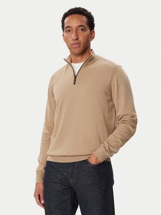 Bugatti Pullover 7500-25520F Beige Regular Fit