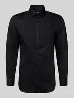 Jake*s Slim Fit Businesshemd aus Baumwolle
