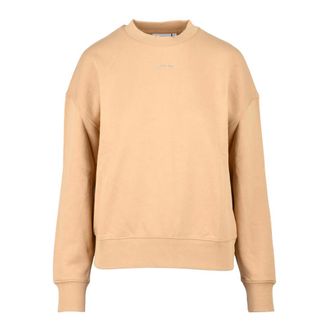 Calvin Klein Damen, Sweatshirts & Hoodies, Beige, MGr&ouml;&szlig;e