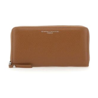 Gianni Chiarini Femme, Accessoires, Brun, Taille: ONE Size Portefeuille Grain