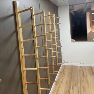 Generic yogamatte halterung wand Yogamattenst&auml;nder Aus Holz F&uuml;r Das Heim-Fitnessstudio, Yoga-Ausr&uuml;stung, Holz-Organizer-St&auml;nder F&uuml;r Den Entspannungsbereich Im