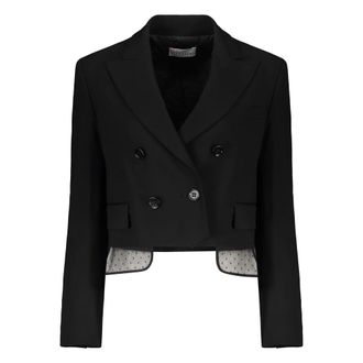 Red Valentino Damen, Jacken, Schwarzk, XSGr&ouml;&szlig;e