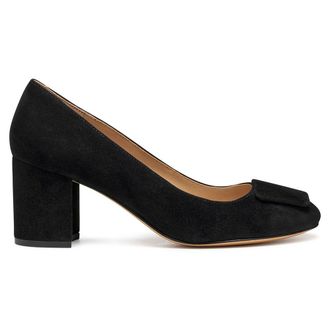 Geox Damen D VIRNILISA 65 Pump, Black, 38.5 EU