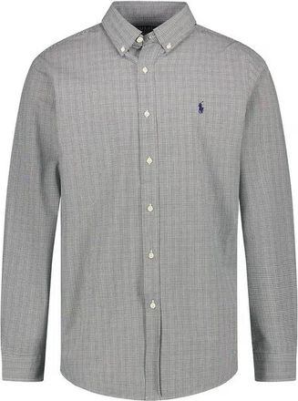 Polo Ralph Lauren Herren Hemd gr&uuml;n Baumwoll-Stretch