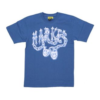 Market Smiley Atlantic Herren T-Shirt - - Tops - Herren - Blau - S