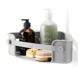 Umbra FLEX ADHESIVE CORNER BIN GREY