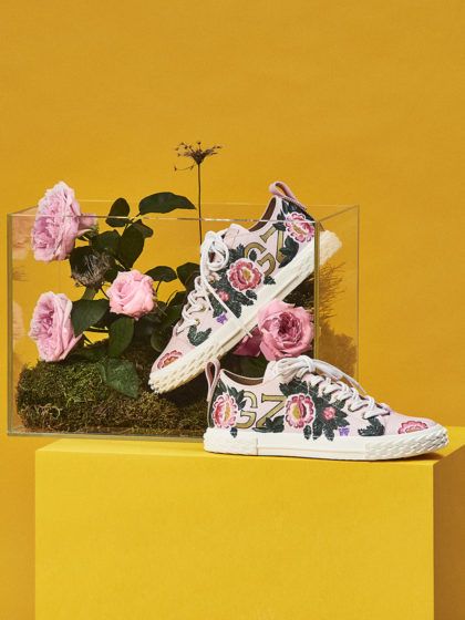 Diese Schuhe von Giuseppe Zanotti erwecken Frühlingsgefühle