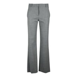 Ql2 Quelledue Straight Leg Hosen - - Trousers - Damen - Grau - L