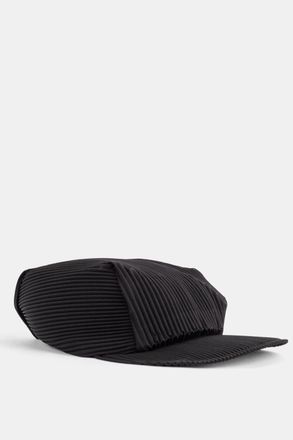 Pleats Please Issey Miyake Womens Cap Black Hat