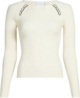 Vila Pull Vicamar c&ocirc;tel&eacute; &agrave; col arrondi