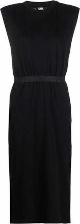 Karl Lagerfeld Femme, Robes, Noir, Taille: 42 FR 999 Abito Lungo