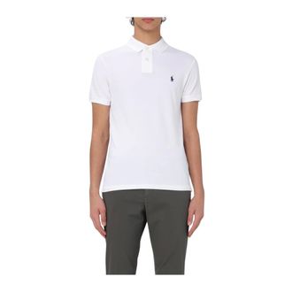 Polo Ralph Lauren Homme, Tops, Blanc, Taille: XL Polo Slim en Coton