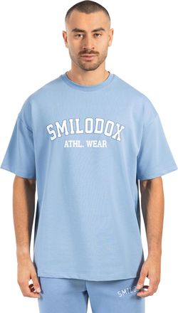 Smilodox Herren T-Shirt Kayson - Locker geschnittenes Oversize Shirt mit Retro Frontprint, bequemem Rundhalsausschnitt und weichem Material f&uuml;r modernen Street