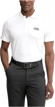 Karl Lagerfeld Homme, Tops, Blanc, Taille: XL Polo