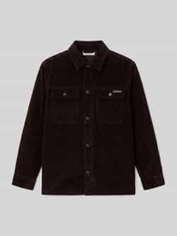 Calvin Klein Jeans Regular Fit Overshirt aus Baumwolle mit Cordstruktur