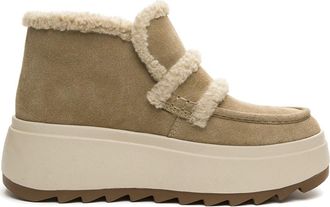 Keddo Keddo - Bottines - Femme - Chaussures - Beige - Taille: 39 EU