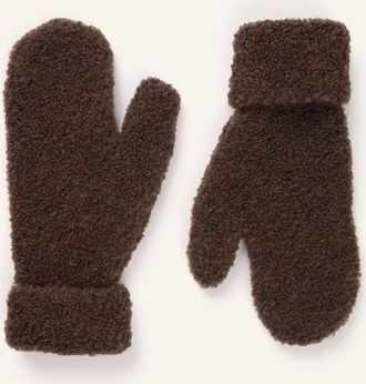 Marc O'Polo Marc Opolo Teddyfell-F&auml;ustlinge braun