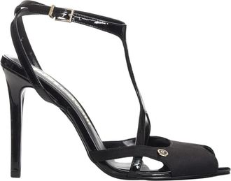 Just Cavalli Femme, Chaussures, Noir, Taille: 37 EU Sandales &agrave; Talons Hauts