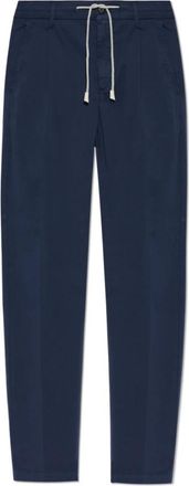 Eleventy Homme, Pantalons, Bleu, Taille: W31 Pantalon fusel&eacute; &agrave; cordon de serrage
