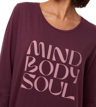 Triumph Nightdresses NDK LSL X Femme, Deep Burgundy, 38